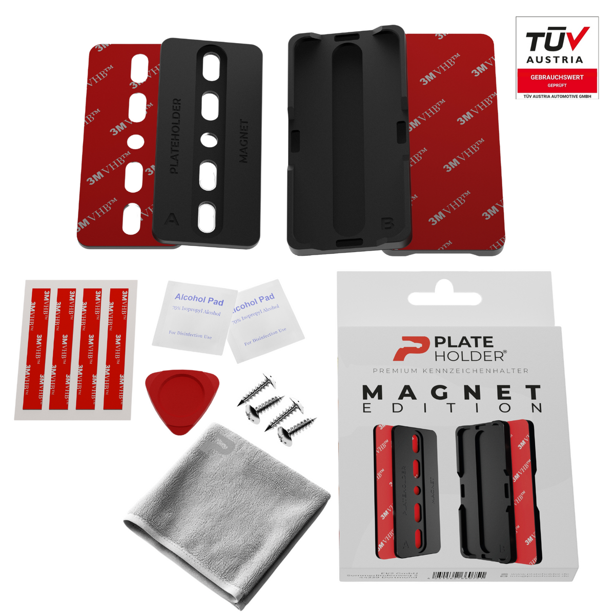 PLATEHOLDER® Universal license plate holder