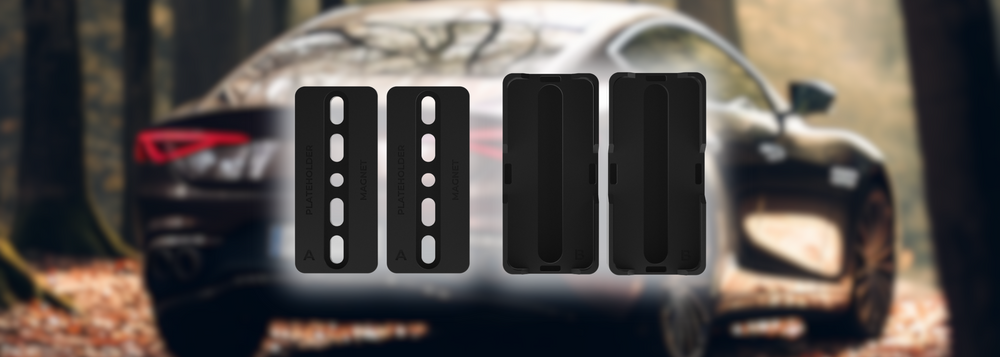 PLATEHOLDER® Universal license plate holder